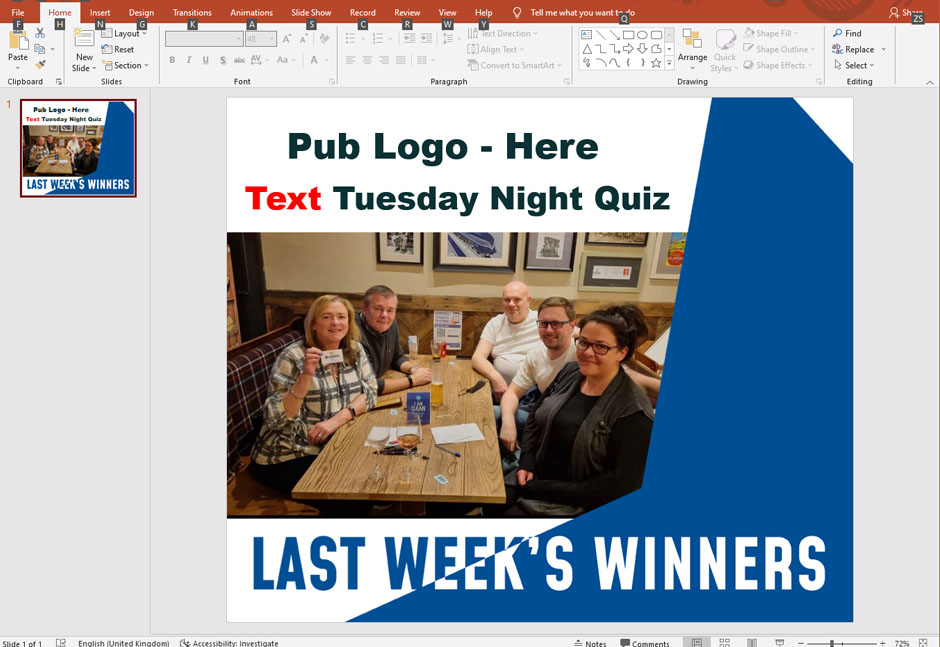Free Branding To Use For Your Quiz